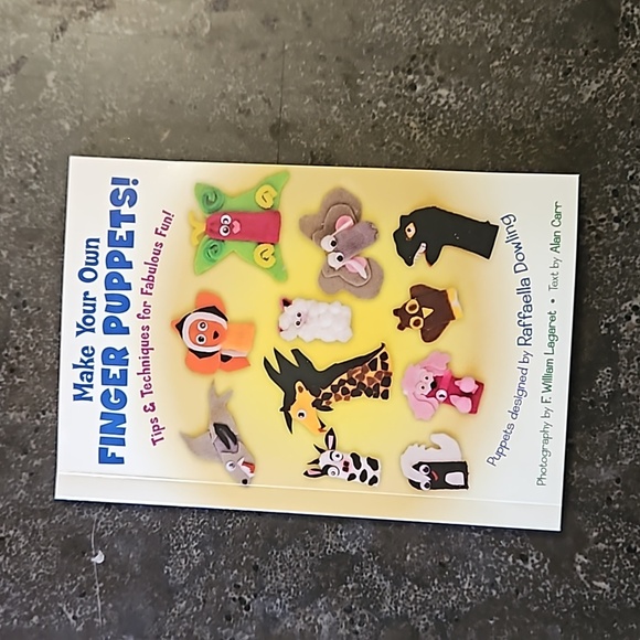 Toys | Make Your Own Finger Puppets Book | Poshmark